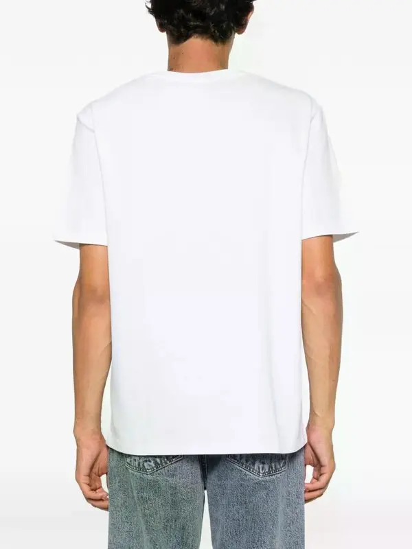 Balmain Logo-embroidered T-shirt