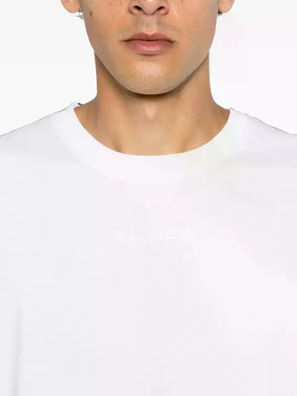 Balmain Logo-embroidered T-shirt