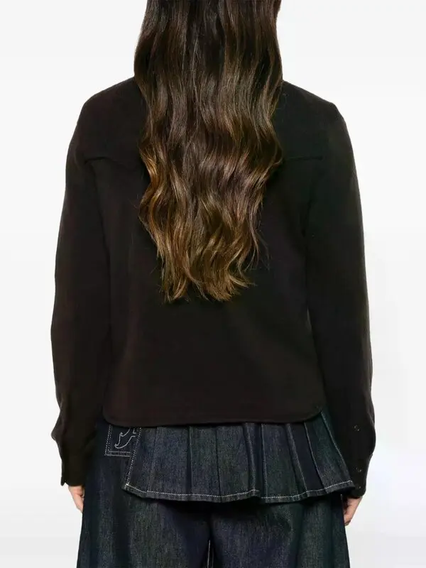 Guest In Residence Western-yoke Cashmere Cardigan