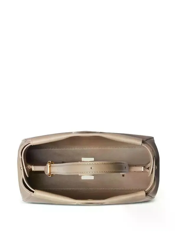 Fendi Peekaboo Leather Shoulder Bag