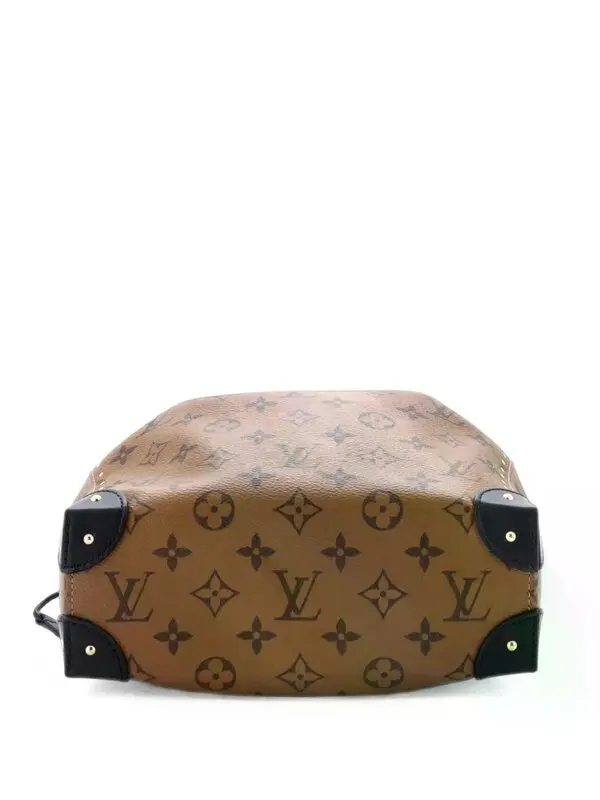 LOUIS VUITTON Noe Trunk Bag Reverse Monogram Canvas Pm Bucket Bag