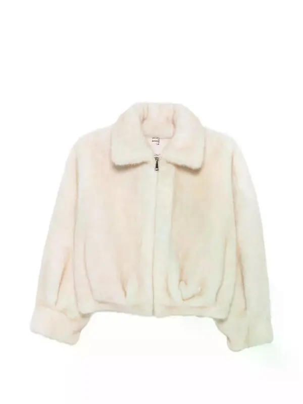 VALENTINI 1972 Faux-fur Zip-up Jacket