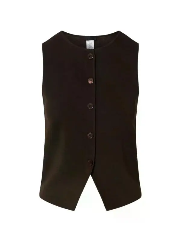 Liu Jo Knit Vest With Lace-detail