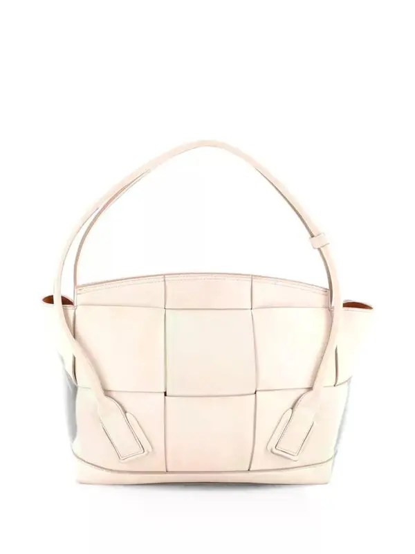 Bottega Veneta Arco Bag Maxi Intrecciato Leather Medium Shoulder Bag