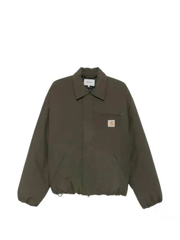 Carhartt Work In Progress Logo-patch Zip-up Jacket