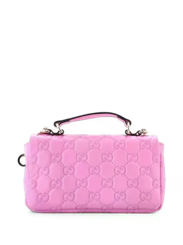 Gucci Gg Milano Top Handle Bag Guccissima Leather Mini Shoulder Bag
