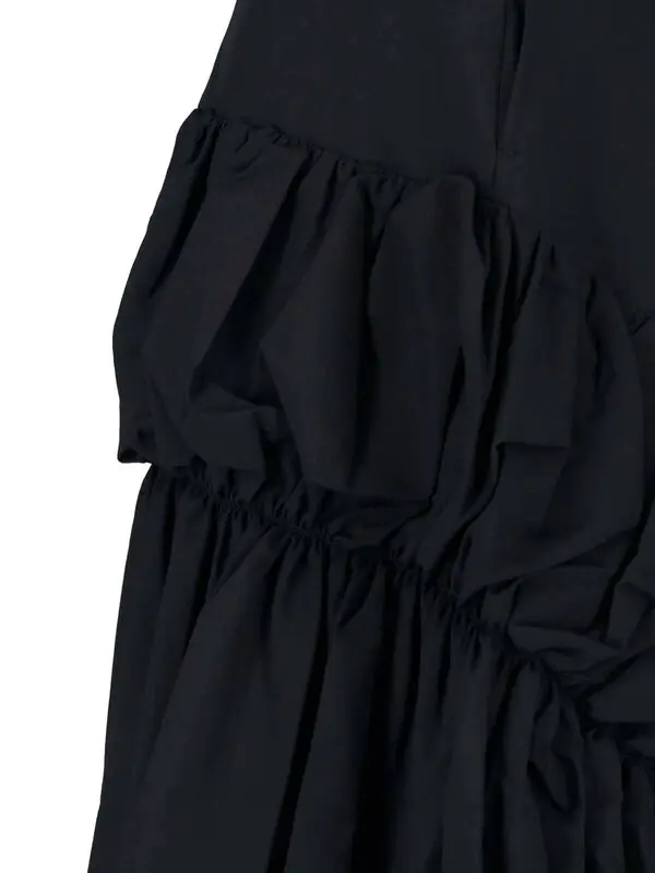 Comme Des Garçons Asymmetric Midi Skirt