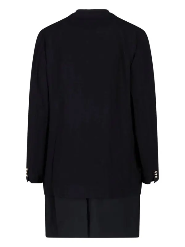 Comme Des Garçons Wool Layered Coat