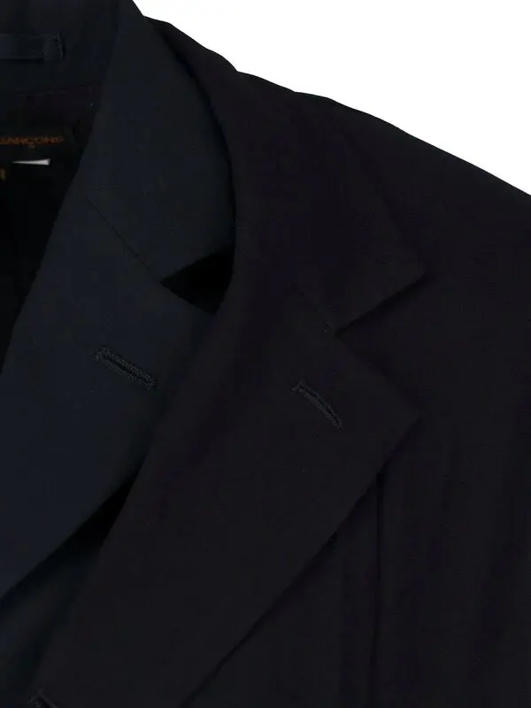 Comme Des Garçons Wool Layered Coat