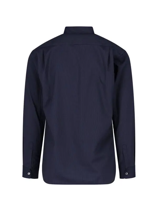 Comme Des Garçons Dark Wool Blend Shirt