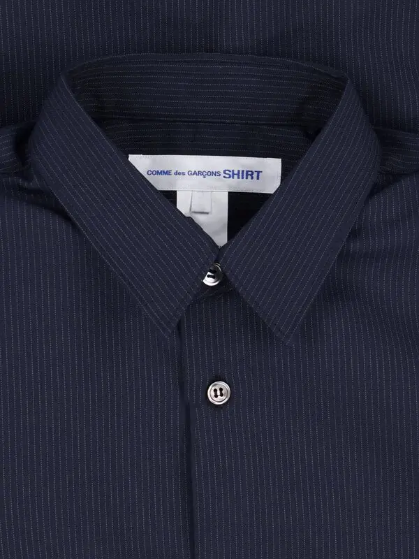 Comme Des Garçons Dark Wool Blend Shirt