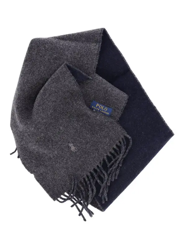 Polo Ralph Lauren Reversible Wool-blend Scarf