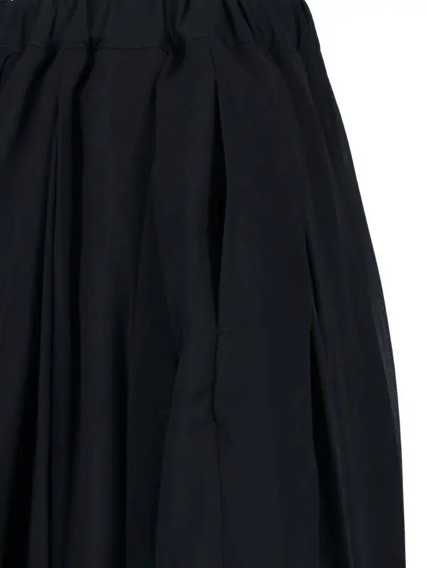 Comme Des Garçons Mid-length Tiered Skirt