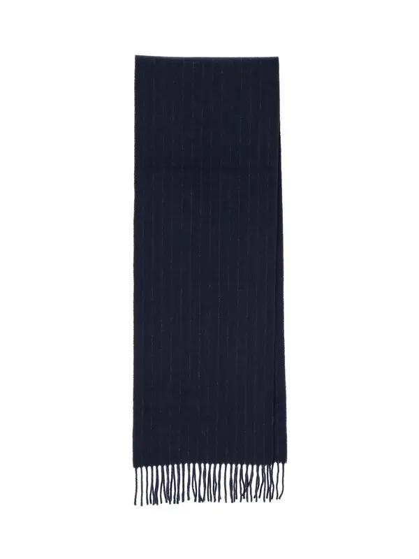 Polo Ralph Lauren Wool And Cashmere Scarf - Blue