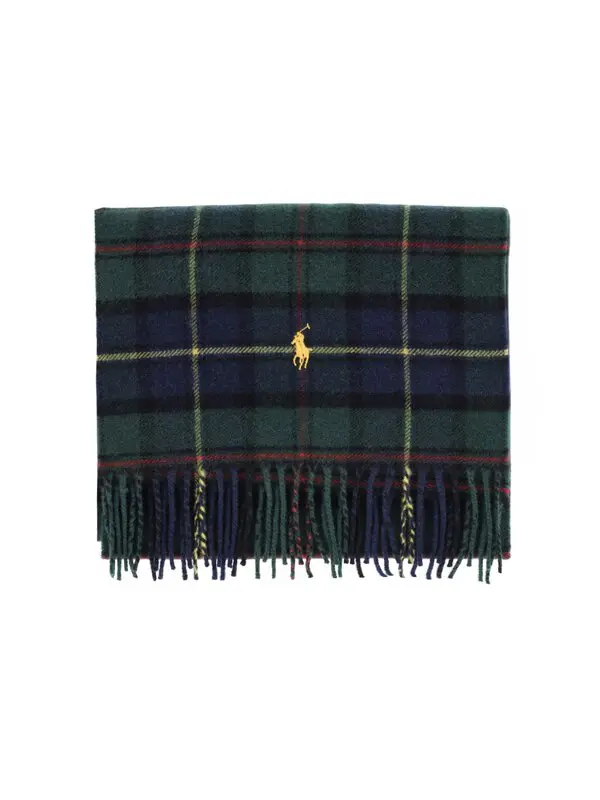Polo Ralph Lauren Wool And Cashmere Scarf - Multi