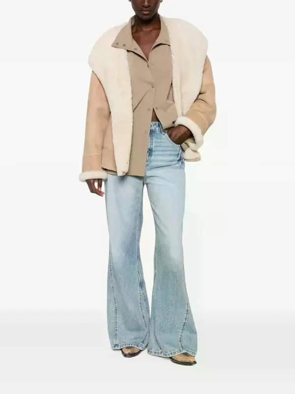 LOIS Seam-detail Flared Jeans