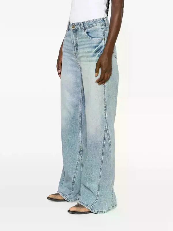LOIS Seam-detail Flared Jeans