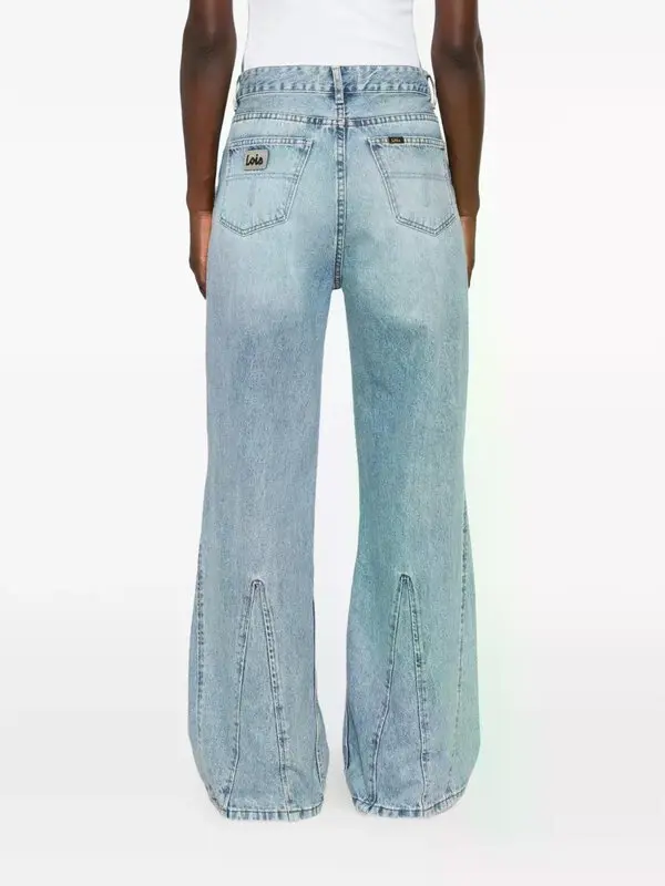 LOIS Seam-detail Flared Jeans