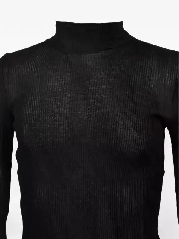 JULIUS Ribbed High-neck Sweater