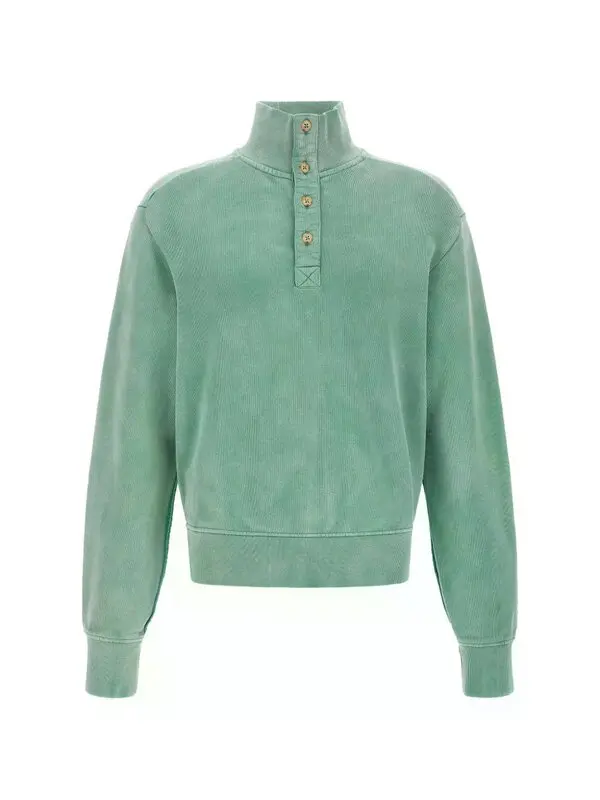 ENTIRE STUDIOS Buttoned High-neck Sweater