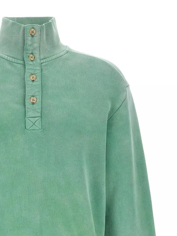 ENTIRE STUDIOS Buttoned High-neck Sweater