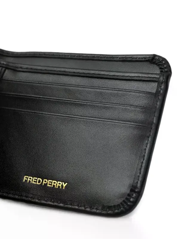 Fred Perry Logo-embroidered Bi-fold Wallet