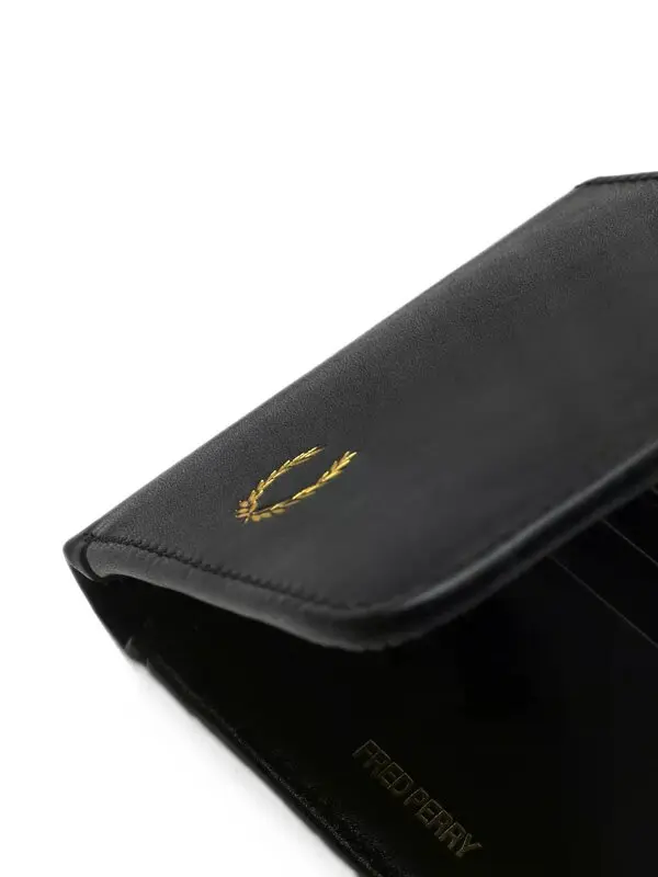 Fred Perry Logo-embroidered Bi-fold Wallet