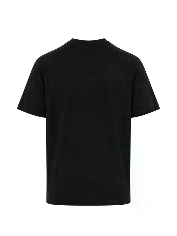 EA7 Logo-embroidered T-shirt