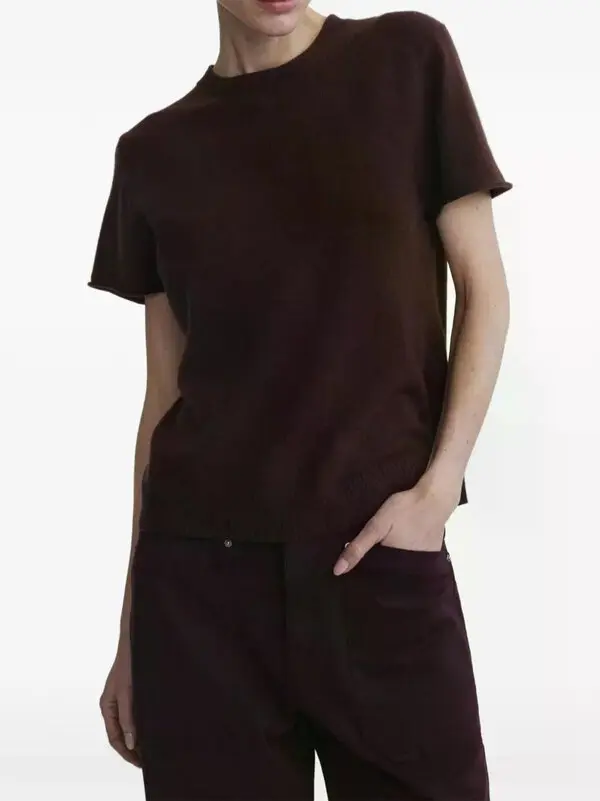 DL1961 Cashmere Knitted T-shirt