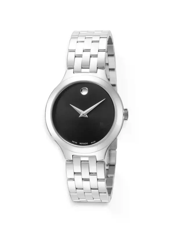 Movado Veturi 28mm Watch - Black