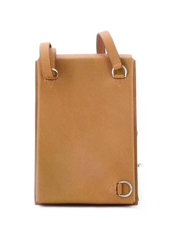 Hermès Kelly Multi Pocket To Go Pouch Epsom Crossbody Bag - Brown