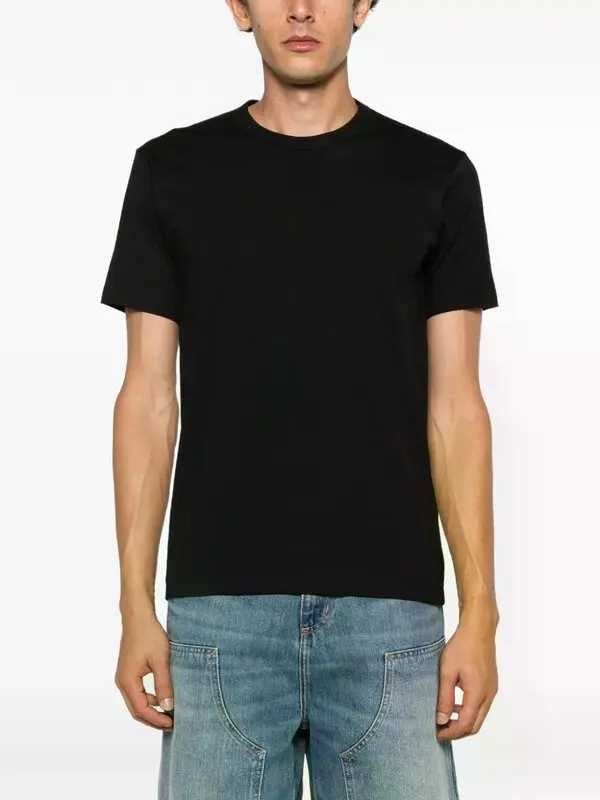 Comme Des Garçons Logo-print T-shirt - Black