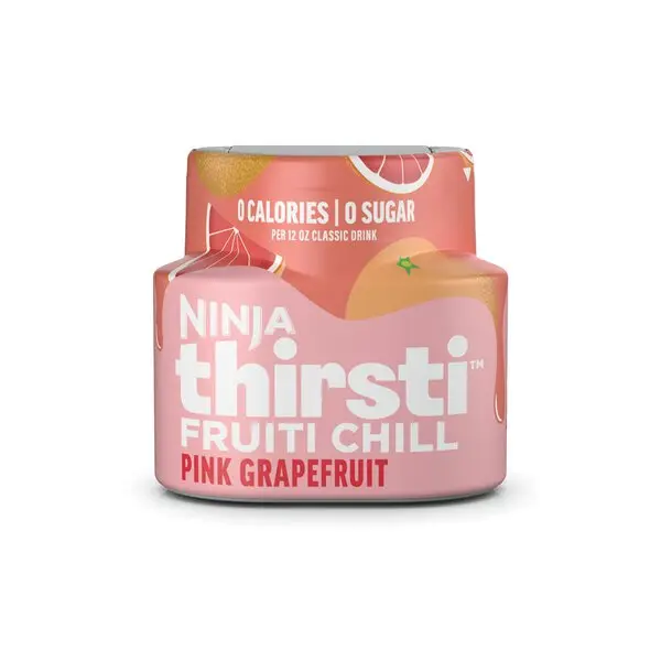NINJA Thirsti Pink Grapefruit Flavor Pod - White