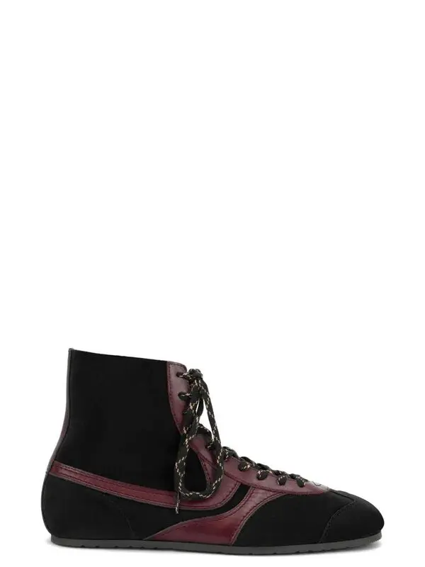 Dries Van Noten Suede High-top Sneakers