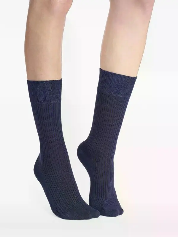 Wolford Ribbed-knit Socks