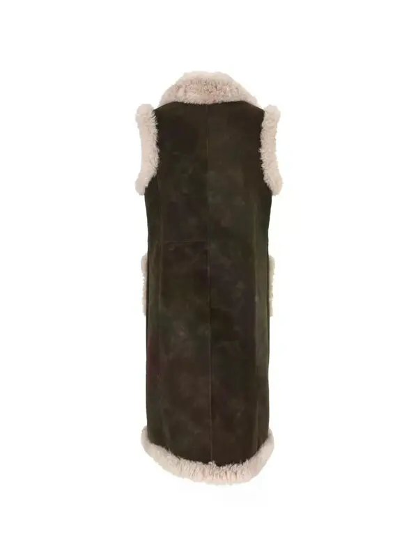 BULLY Faux-fur Trim Waistcoat