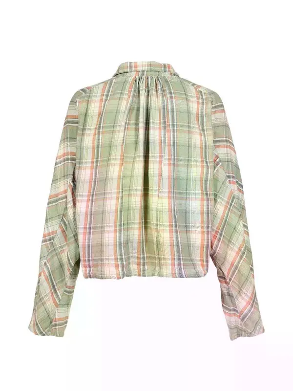 RRR123 Nazarene Plaid-check Shirt