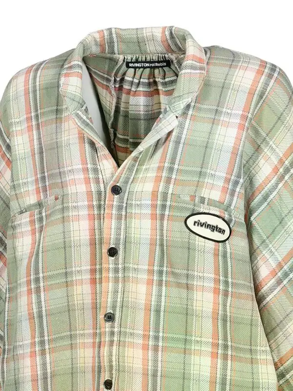 RRR123 Nazarene Plaid-check Shirt