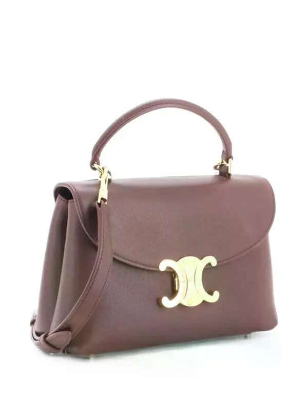 Celine Nino Top Handle Bag Leather Teen Satchel