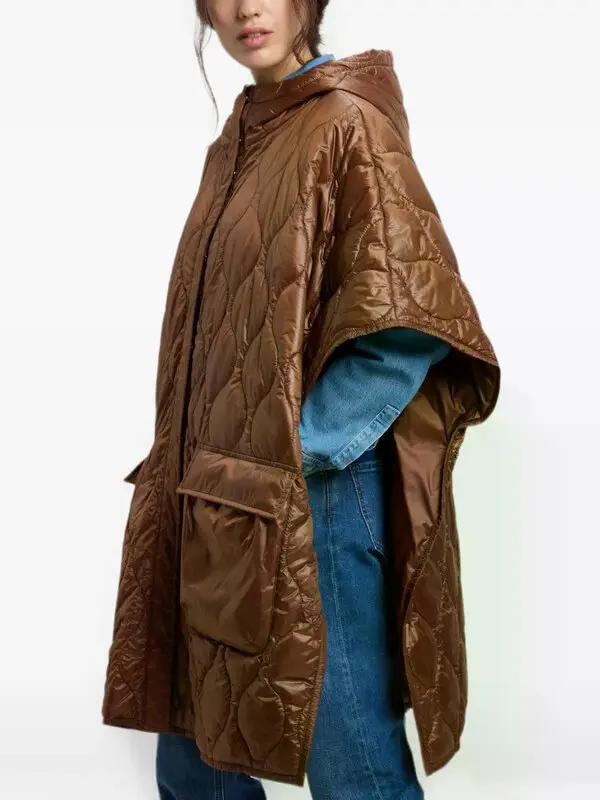 Woolrich Quilted Hooded Coat