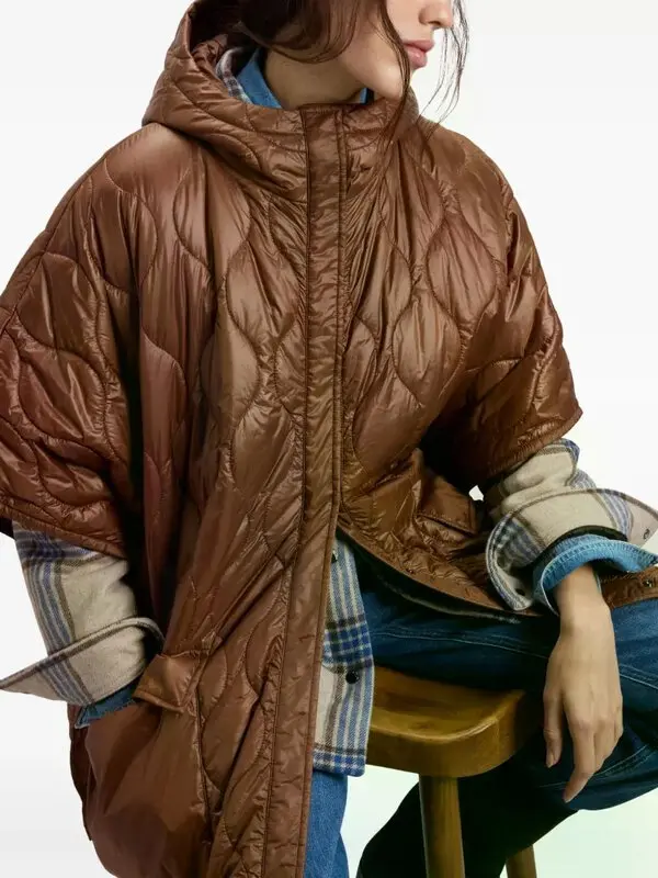 Woolrich Quilted Hooded Coat