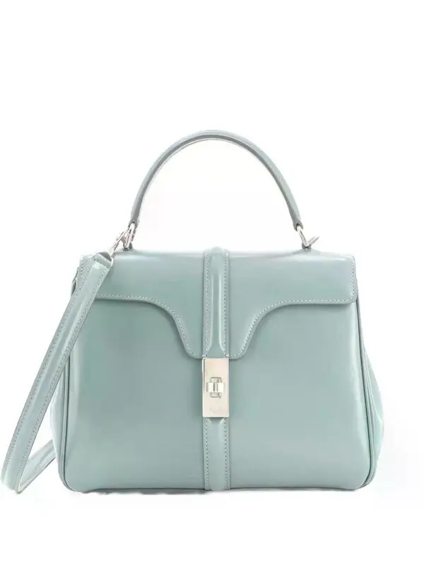 Celine 16 Top Handle Bag Smooth Calfskin Small Satchel