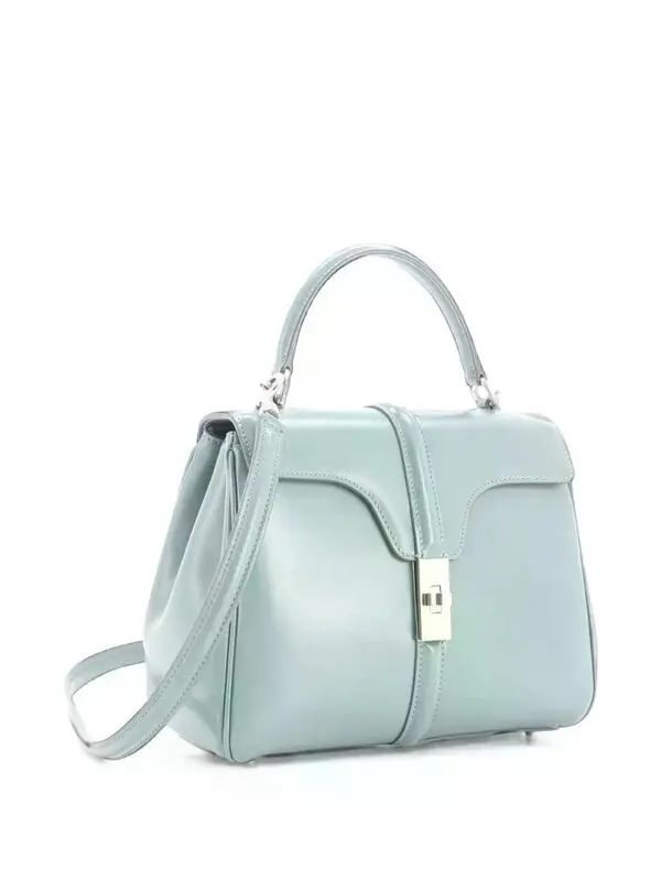 Celine 16 Top Handle Bag Smooth Calfskin Small Satchel