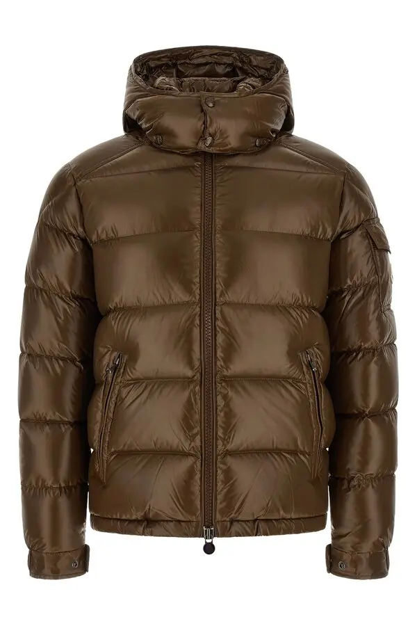 Moncler Maya' Down Jacket - Brown