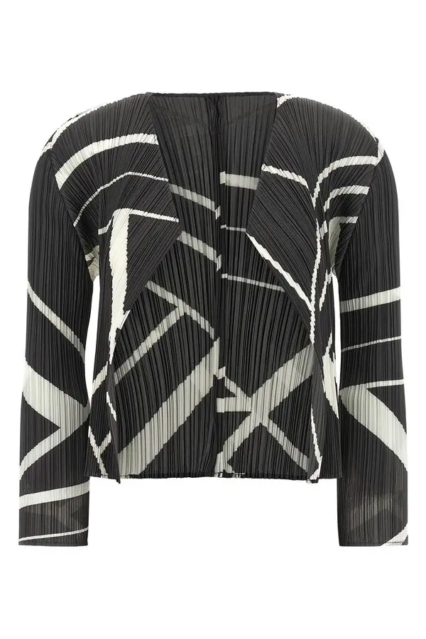 Issey Miyake Fold Line' Cardigan