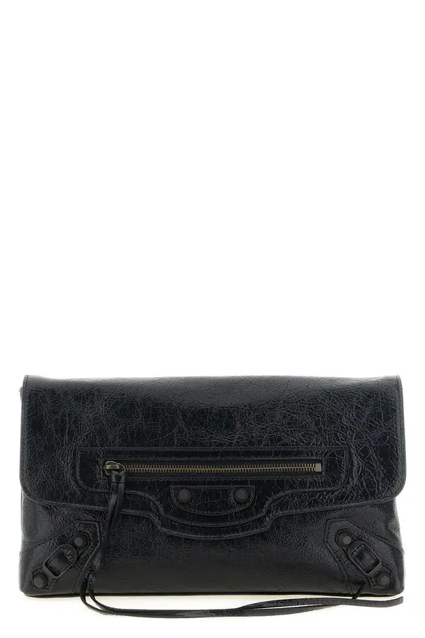 Balenciaga Le City' Clutch - Black