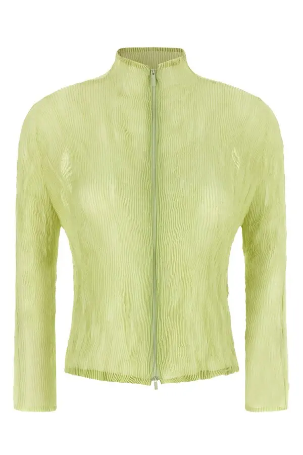 Issey Miyake Chiffon Twist 1' Cardigan