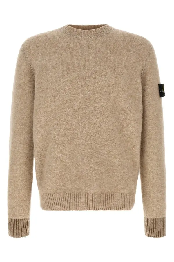 Stone Island 5100050' Sweater - Beige