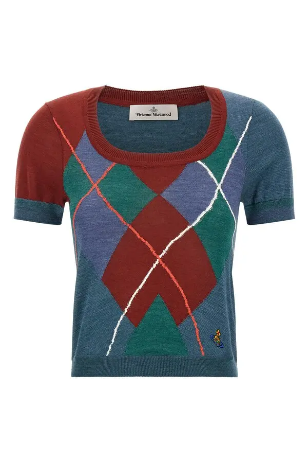 VIVIENNE WESTWOOD Argyle' Sweater - Multi