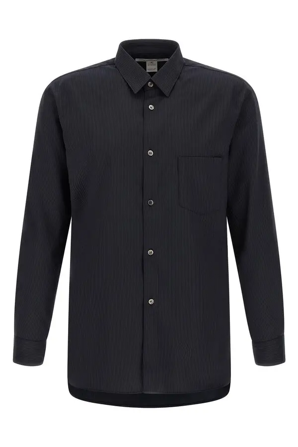 Comme Des Garçons Pinstriped Shirt